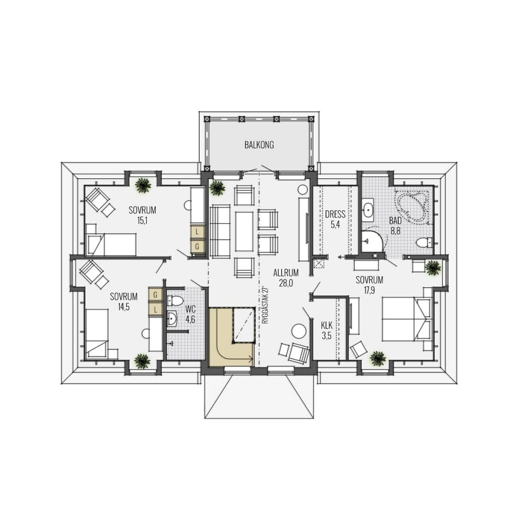 Eksjöhus Björkenäs - Villalivet.se