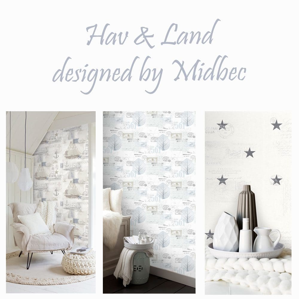 Midbec tapeter Hav & Land - Villalivet.se
