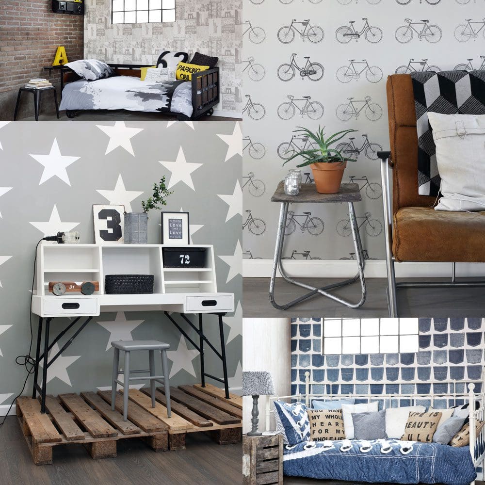 Midbec tapeter Tonårsrum - Villalivet.se